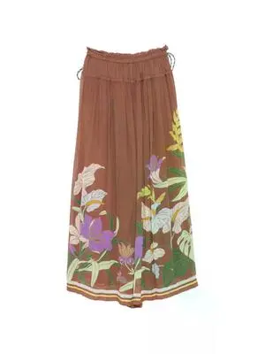 ALEMAIS Alemai Floral-print Trousers