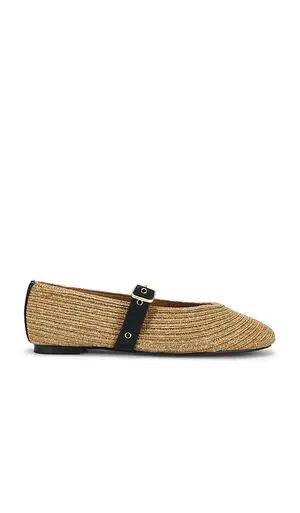 Madewell Raffia Mary Jane Flat