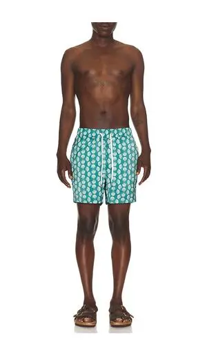 Onia Charles 5 Swim Trunk - Green