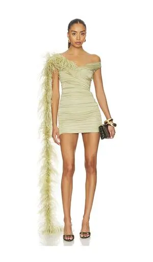 The New Arrivals Ilkyaz Ozel Ruched Cocktail Dresses