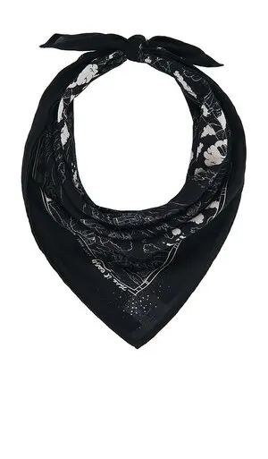 Nudie Jeans Ingrid Drift Away Bandana - Black