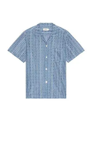 BATHER Tide Gonzo Lace Camp Shirt In . Also