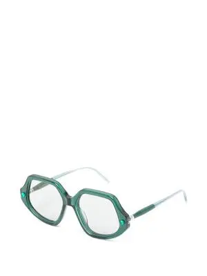 KUBORAUM Geometric-frame Sunglasses