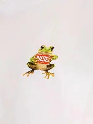 DIESEL® Frog Print T-shirt