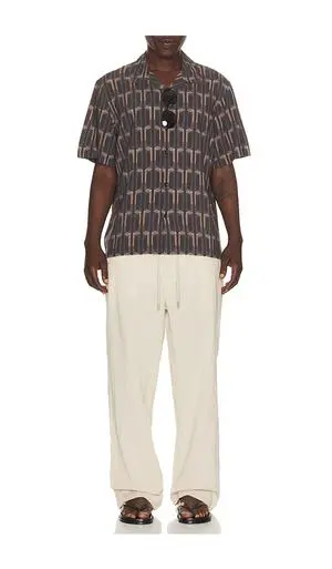 Rag & Bone Avery Printed Shirt In . Also - Brown