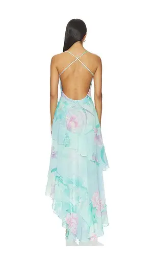 Retrofete Samara Floral Maxi Dress