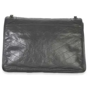 Saint Laurent Niki Chain Satchel - Gray
