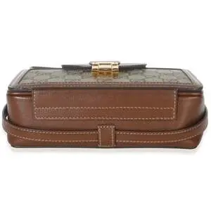 Gucci Gg Supreme Monogram Clasp Bag