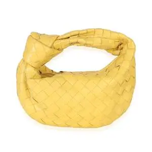 Bottega Veneta Nappa Intrecciato Jodie Bag - Yellow