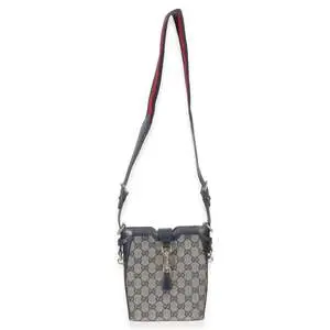 Gucci Gg Supreme Monogram Canvas Bucket Bag
