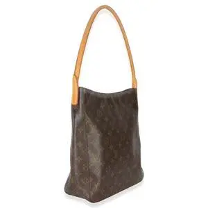 LOUIS VUITTON Monogram Canvas Looping Gm Shoulder Bag - Brown