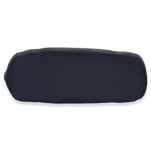 Hermès Bleu Navy Feu Canvas Grooming Bag - Blue