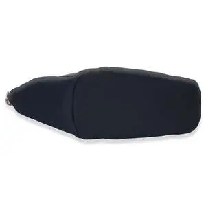 Hermès Bleu Navy Feu Canvas Grooming Bag - Blue