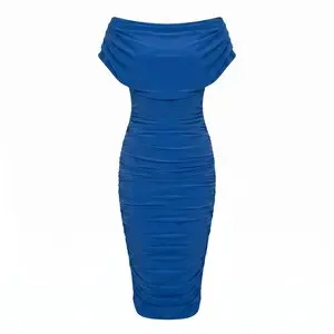 ATOM LABEL Oxygen Dress - Blue