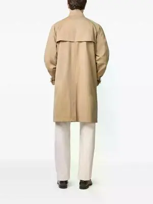 TOD'S High-neck Gabardine Trench Coat