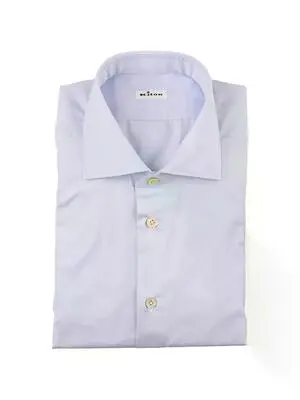 Kiton Spread-collar Button-up Shirt