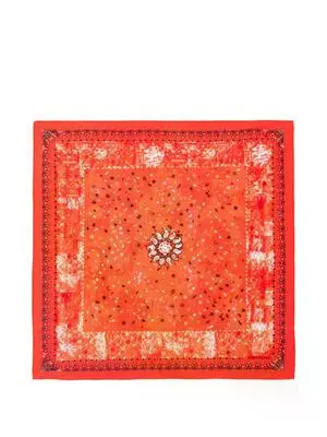 Zadig&Voltaire Blondie Paisley-print Scarf - Red