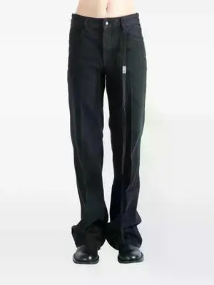 ANN DEMEULEMEESTER Pressed-crease Straight-leg Jeans