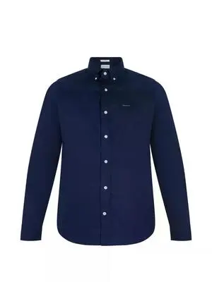 Gant Slim-fit Button-down Shirt - Blue