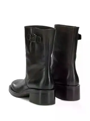 STRATEGIA SHOES Strategia Leather Buckle Boots