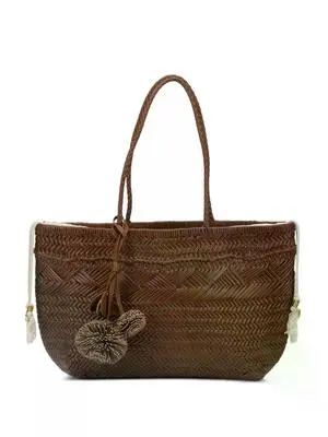 GIANNI CHIARINI Paloma Woven Shoulder Bag