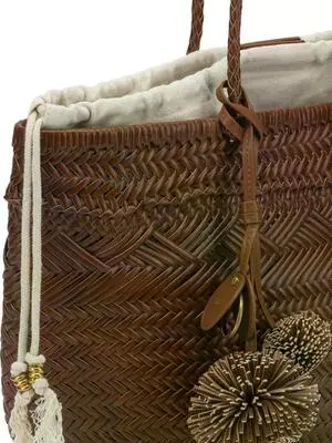 GIANNI CHIARINI Paloma Woven Shoulder Bag
