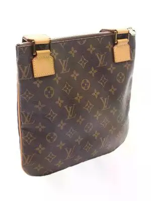 LOUIS VUITTON Monogram Bosphore Pochette Crossbody Bag - Brown