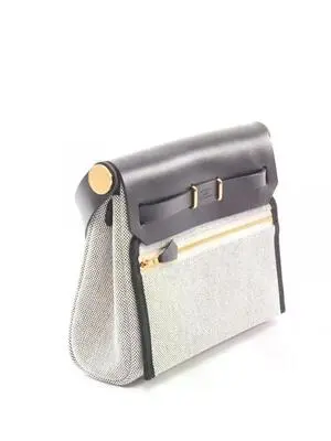 Hermès Herbag Zip 20 Crossbody Bag - Grey