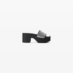 Alexander Wang Embellished Platform Slides