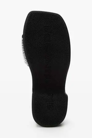Alexander Wang Embellished Platform Slides
