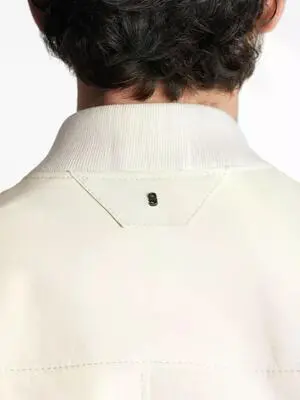 SALVATORE SANTORO Leather Bomber Jacket