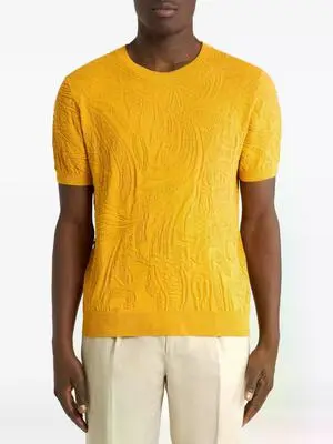 Etro Paisley-knit T-shirt