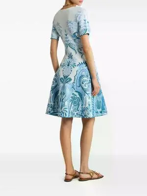 Etro Paisley-jacquard Midi Dress
