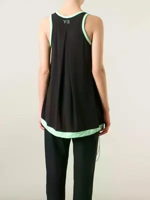 Y3 Drawstring Hem Tank Top