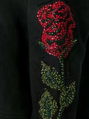 COUNTY OF MILAN Sequin Embroidered Hoodie