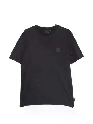 OUTHERE Logo-patch T-shirt - Blue