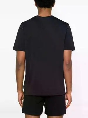 OUTHERE Logo-patch T-shirt - Blue