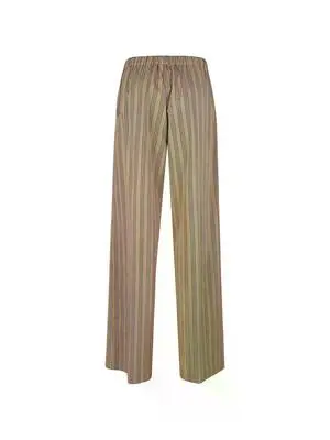 Antonelli Firenze Steven Striped Wide-leg Trousers
