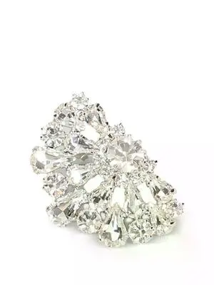 Magda Butrym Crystal-embellished Fan Earrings