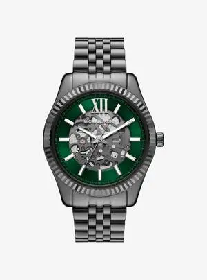 Michael Kors Lexington Automatic Chronograph Watch - Grey
