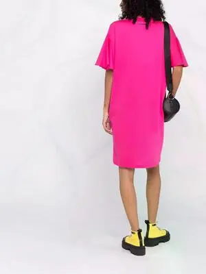 Karl Lagerfeld Lace-insert Jersey Dress