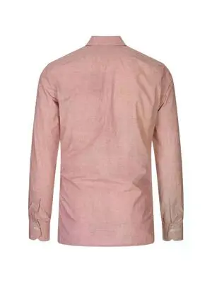 Kiton Geometric-print Long-sleeve Shirt