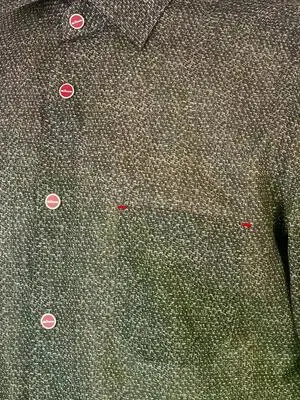 Kiton Textured-finish Button-up Shirt