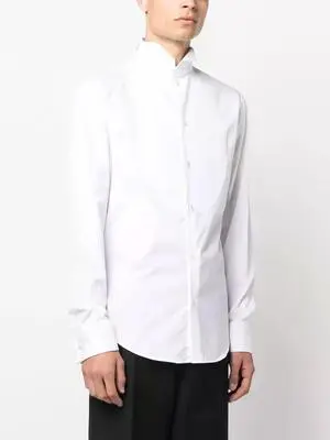 Emporio Armani Wingtip-collar Long Sleeve Shirt