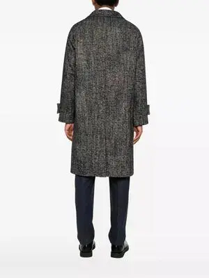 Tagliatore Herringbone Button-fastening Coat