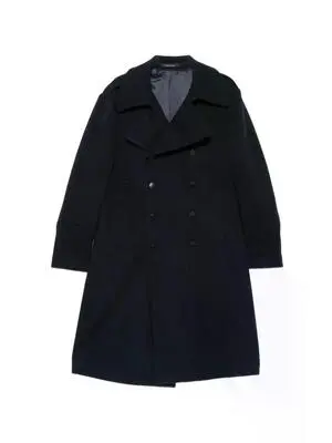Tagliatore Double-breasted Twill-weave Coat