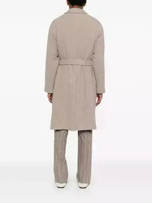 Tagliatore Belted Coat