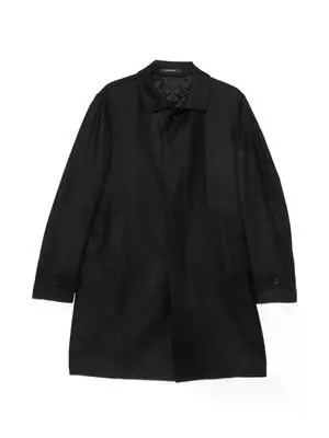 Tagliatore Single-breasted Twill-weave Coat