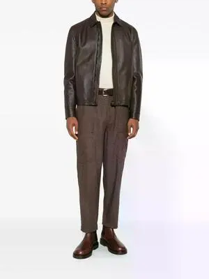 Tagliatore Leather Jacket