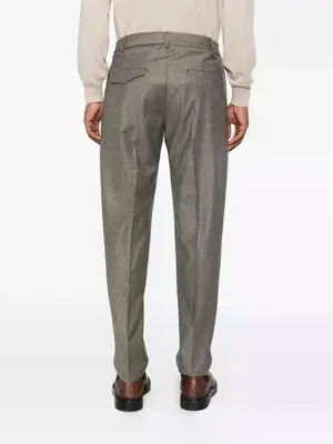 Tagliatore Houndstooth Pleated Trousers